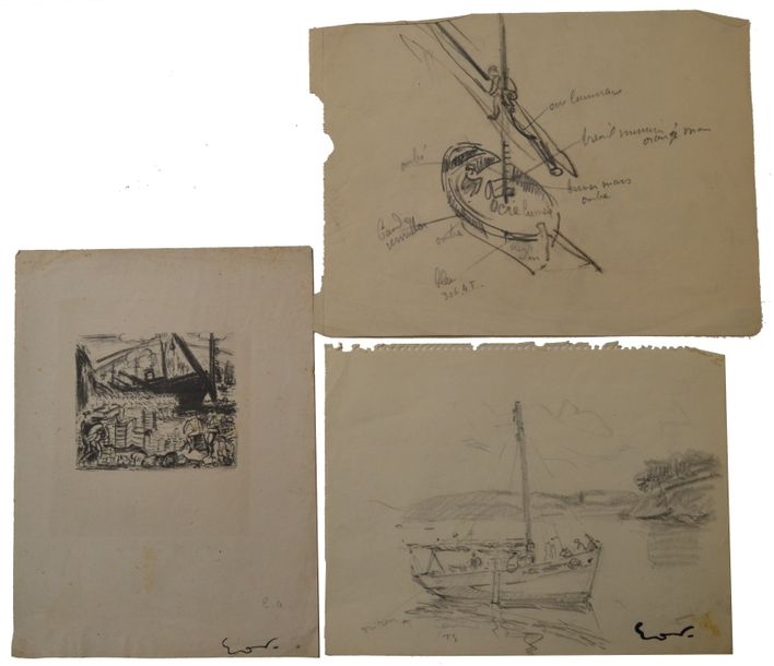 Achille Emile-Othon Friesz | Emile Othon FRIESZ (1879-1949) Study of a ...