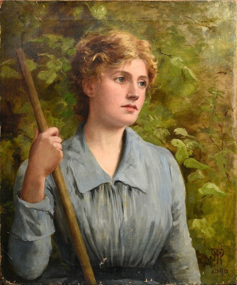 Mariquita Jenny Moberly | Maud Muller on a summers day raked the meadow ...