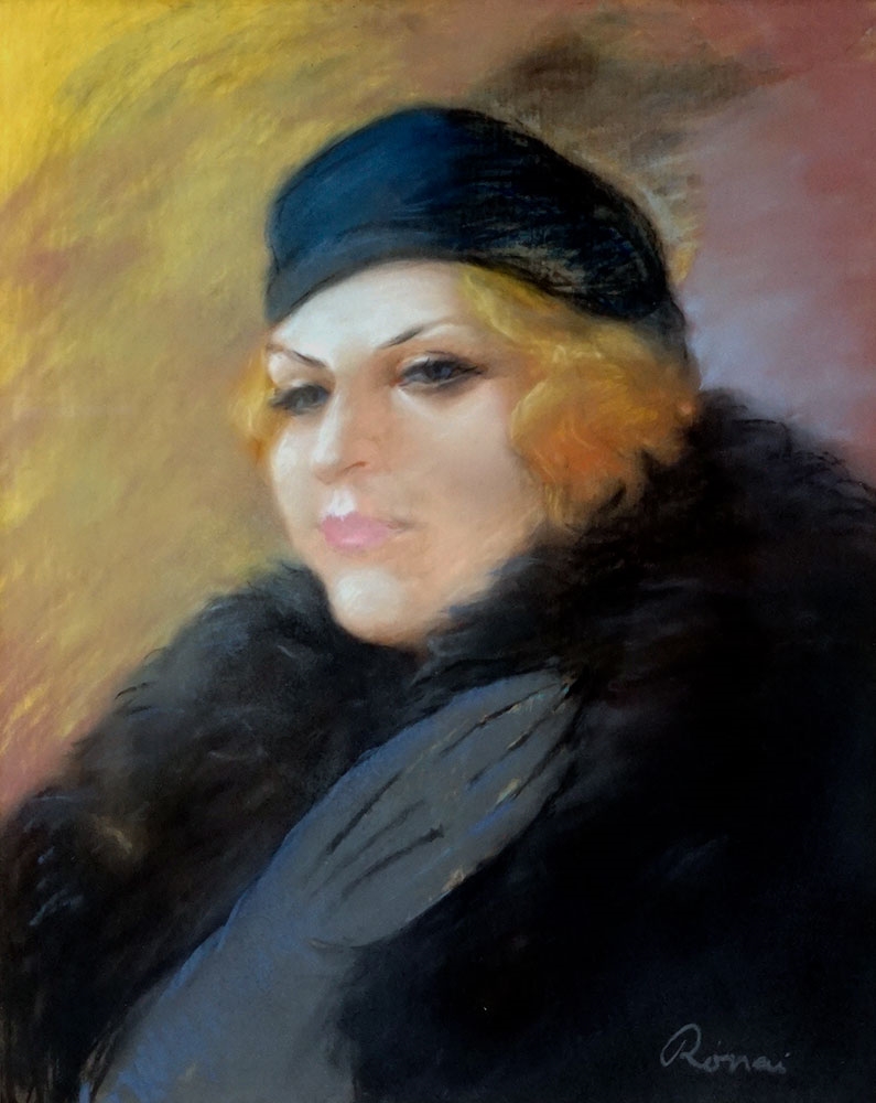 József Rippl-Rónai | Portrait of a Lady (1892 - 1893) | MutualArt