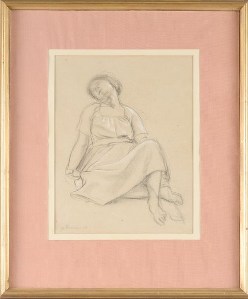 Roger de la Fresnaye | Sleeping Woman (1925) | MutualArt