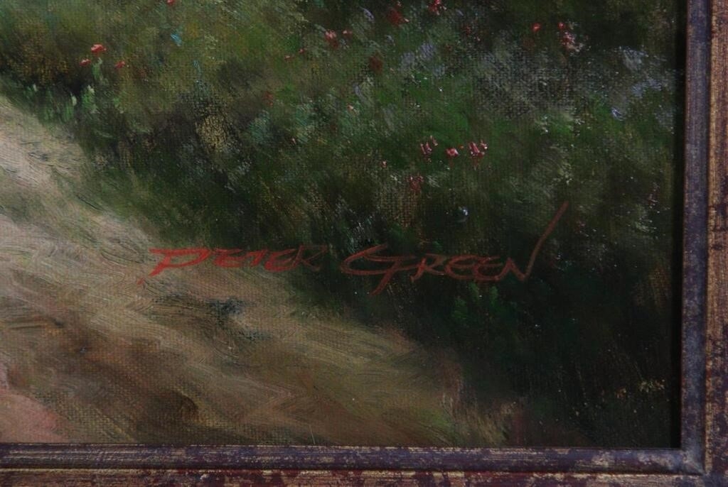 Peter Green | PETER GREEN OIL ON CANVAS LANDSCAPE | MutualArt