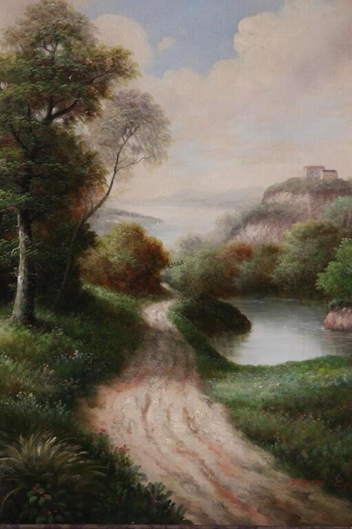Peter Green | PETER GREEN OIL ON CANVAS LANDSCAPE | MutualArt