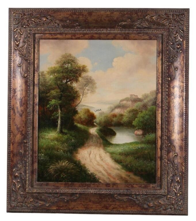 Peter Green | PETER GREEN OIL ON CANVAS LANDSCAPE | MutualArt