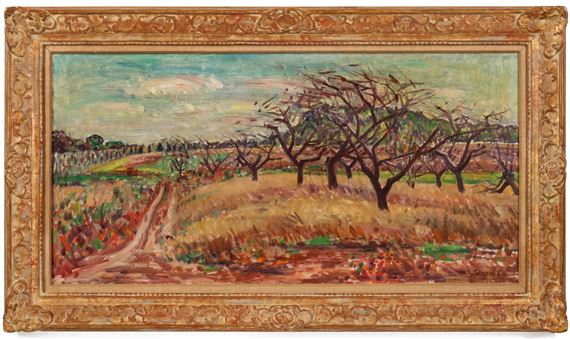 Louis Ritman | Lady in a Garden (1918) | MutualArt