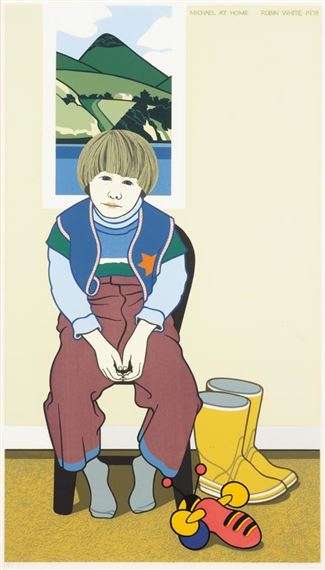 Robin White | Michael at Home (1978) | MutualArt