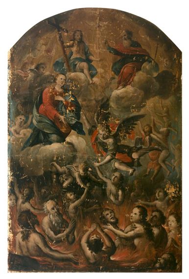 José Campeche | Souls in Purgatory | MutualArt