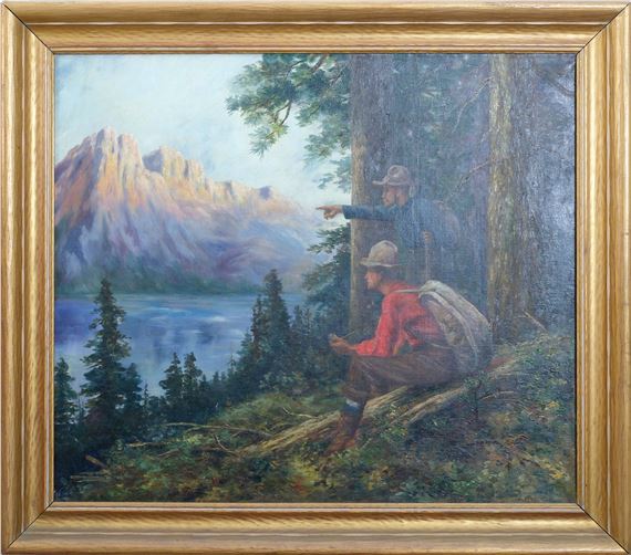 Philip R. Goodwin | Blazing the Trail (Circa 1920s) | MutualArt