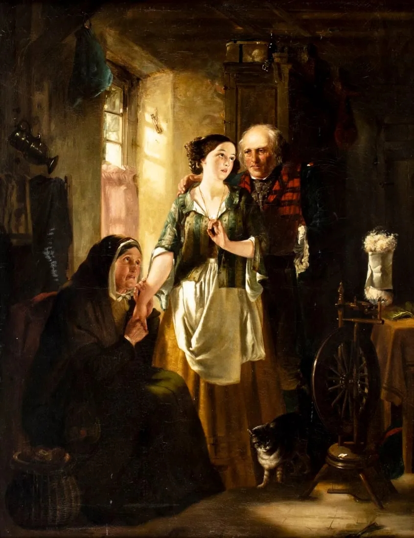 Thomas Faed | The Choice | MutualArt