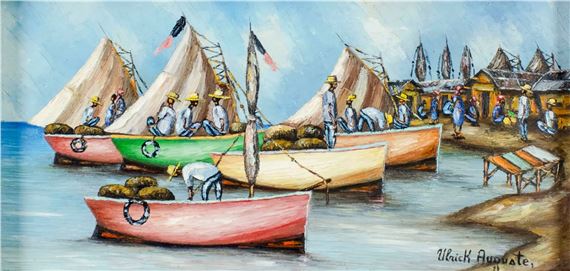 Ulrick Auguate | 4 Artworks at Auction | MutualArt