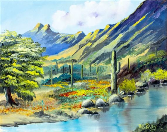Bill Rasley | Mountain Landscape | MutualArt