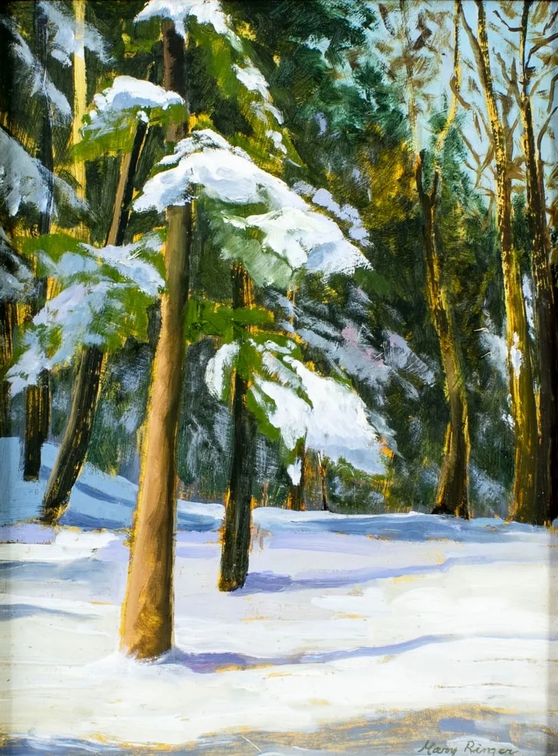 Mary Ringer | Winter Forest Landscape | MutualArt