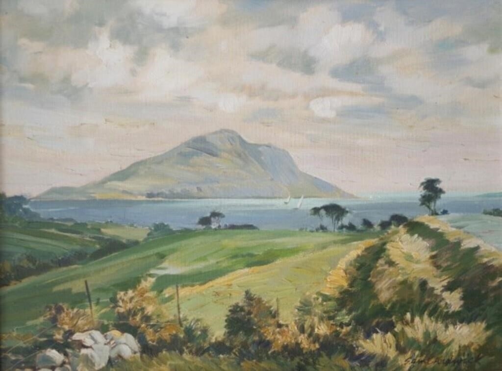 Sam Chadwick | Holy Isle from Lamlash | MutualArt