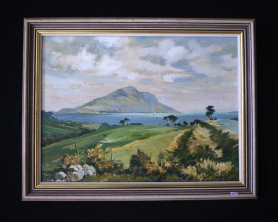 Sam Chadwick | Holy Isle from Lamlash | MutualArt