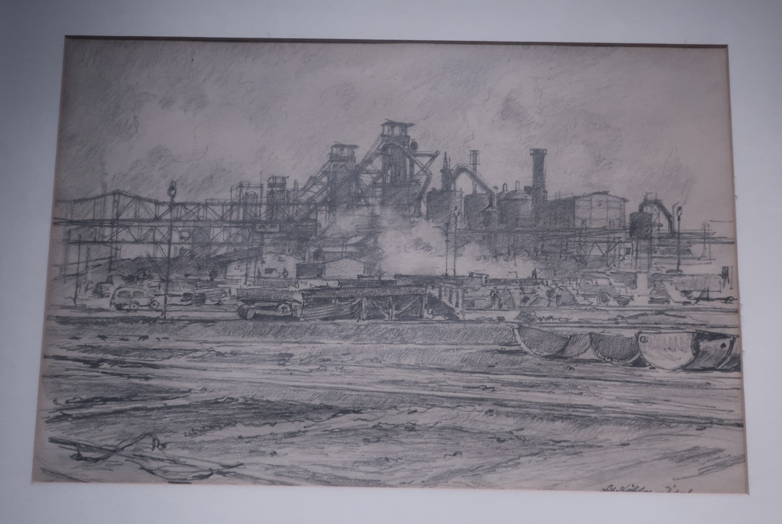 Fritz Köhler | Fritz Köhler (1887-1971) Industrial plant | MutualArt