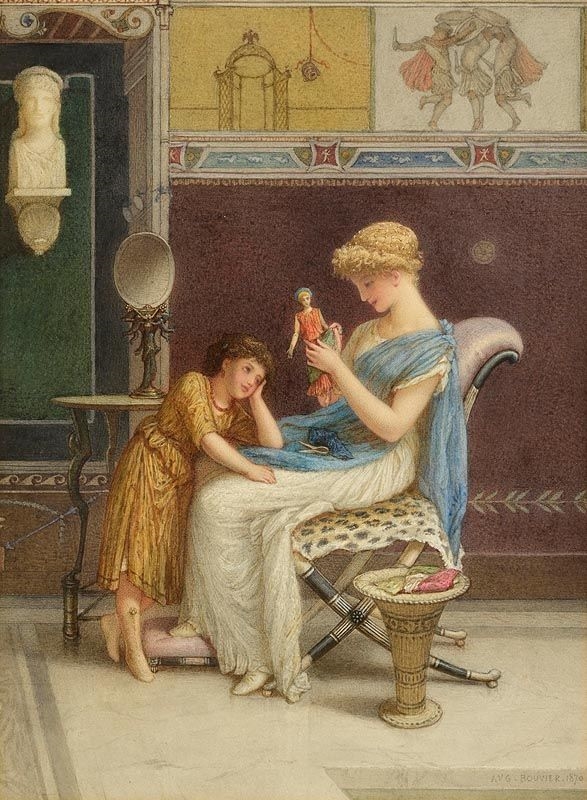 Augustus Jules Bouvier | 'Hunt the Slipper' (1856) | MutualArt