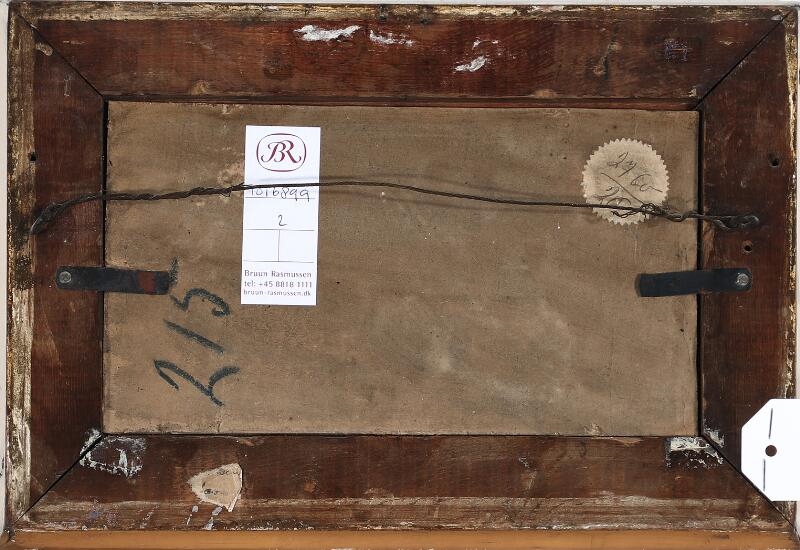 Niels Simonsen | A farmhouse in the sun (1854) | MutualArt