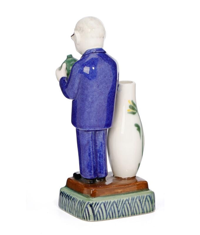 Herluf Jensenius | Christian' faience figurine of director Christian ...