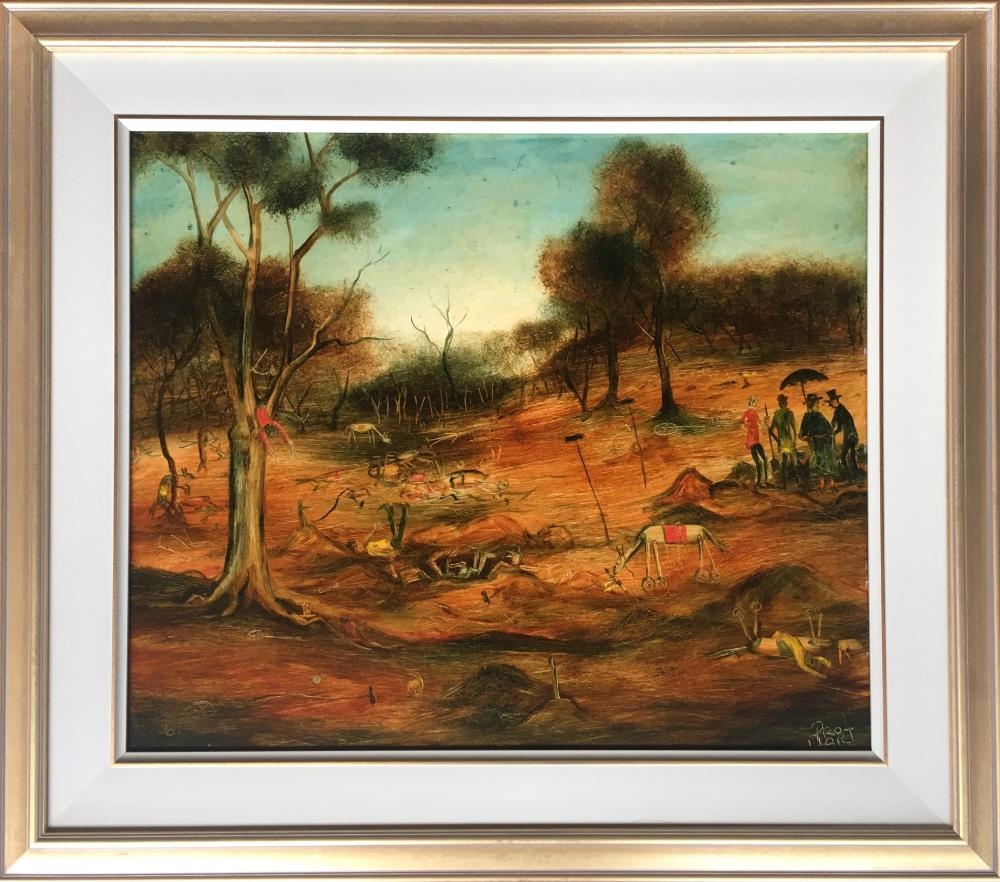 Kevin Charles Hart | The Funeral of a Geebung Polo Player, 1964 (1964 ...