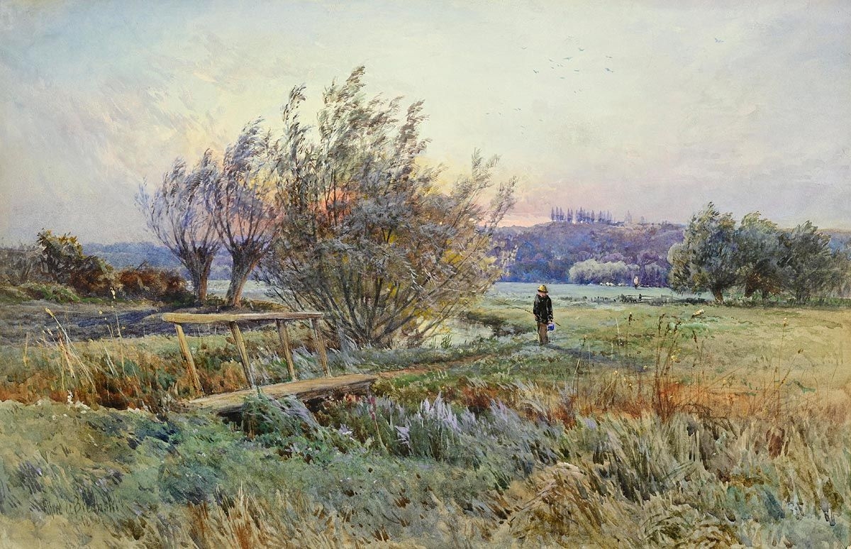 Alfred de Breanski, Sr. | The Na-garr Valley, Scotland | MutualArt