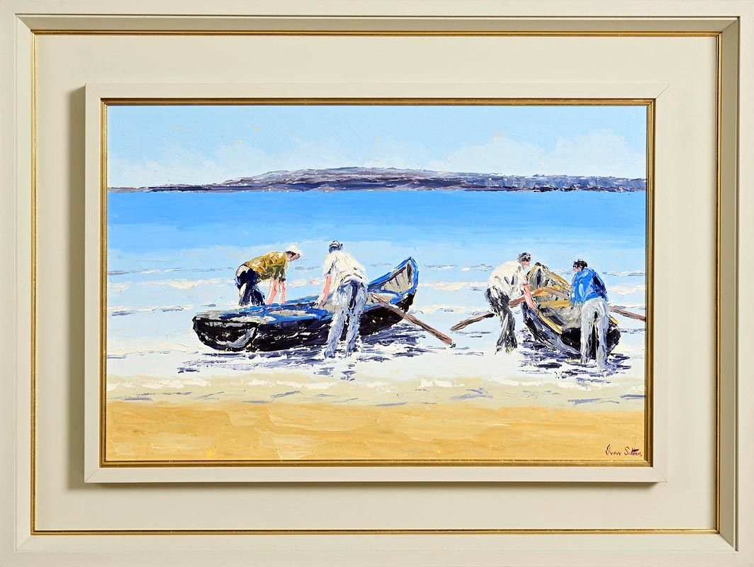 Ivan Sutton | Launching Currachs, Inisheer, Aran Islands, Co. Galway ...