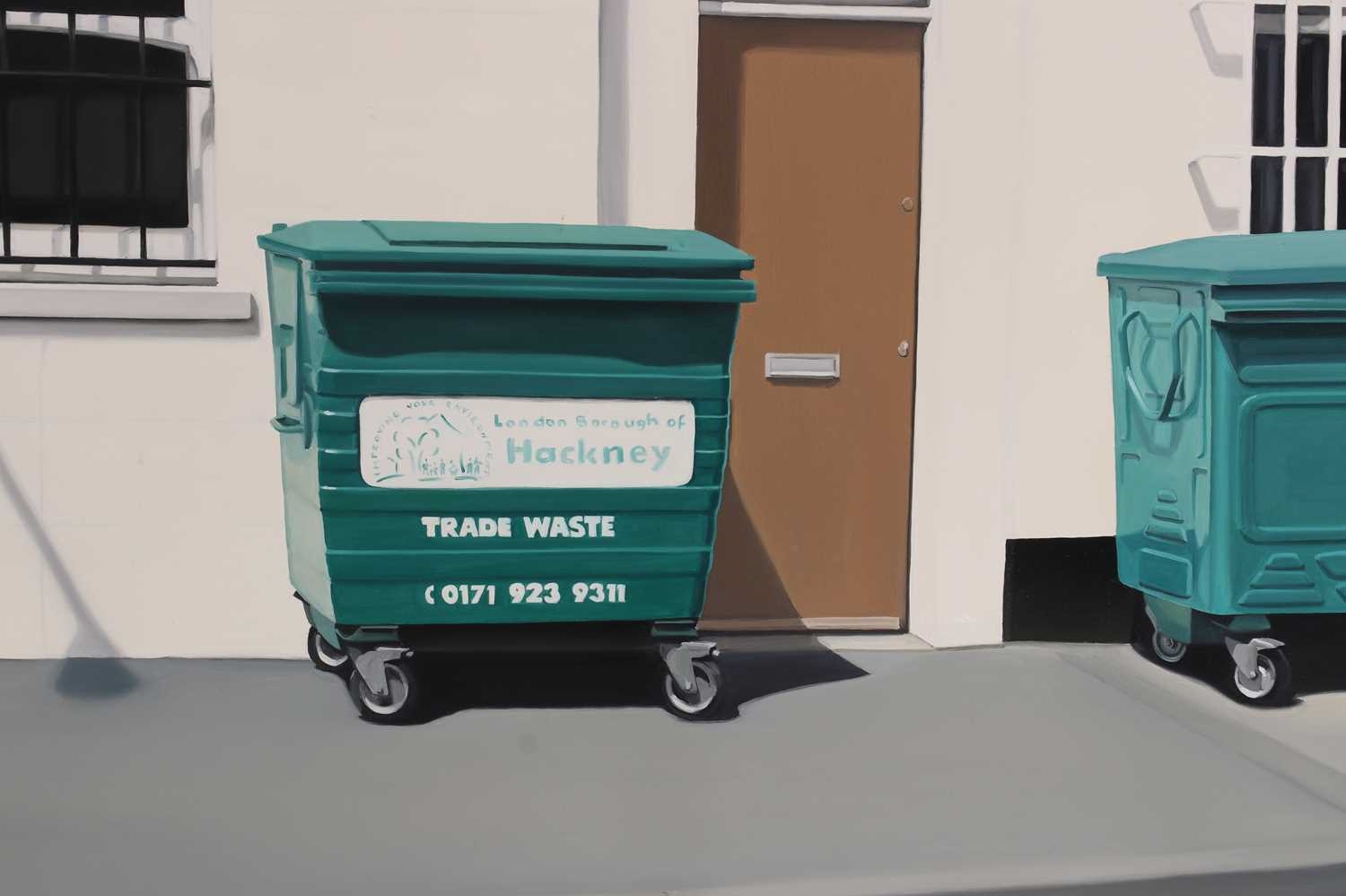 Kiera Bennett | Green Bins' inscribed with title and dated '1995' verso ...