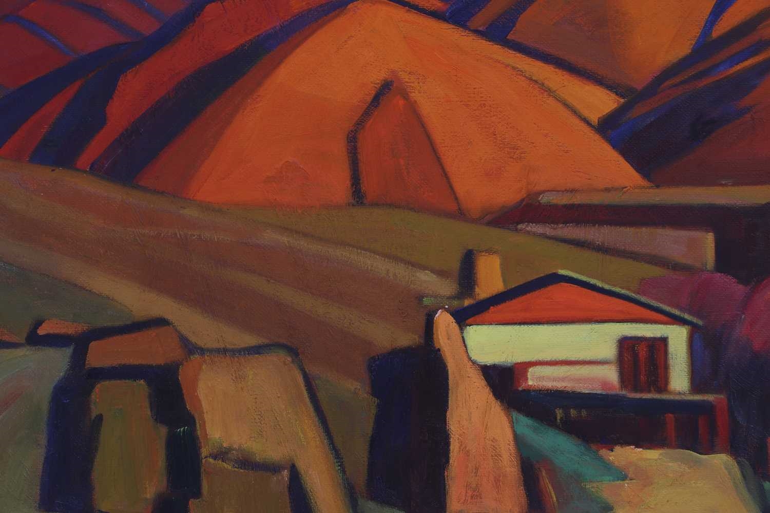 Artashes Abraamyan | Orange House by the Mountains | MutualArt