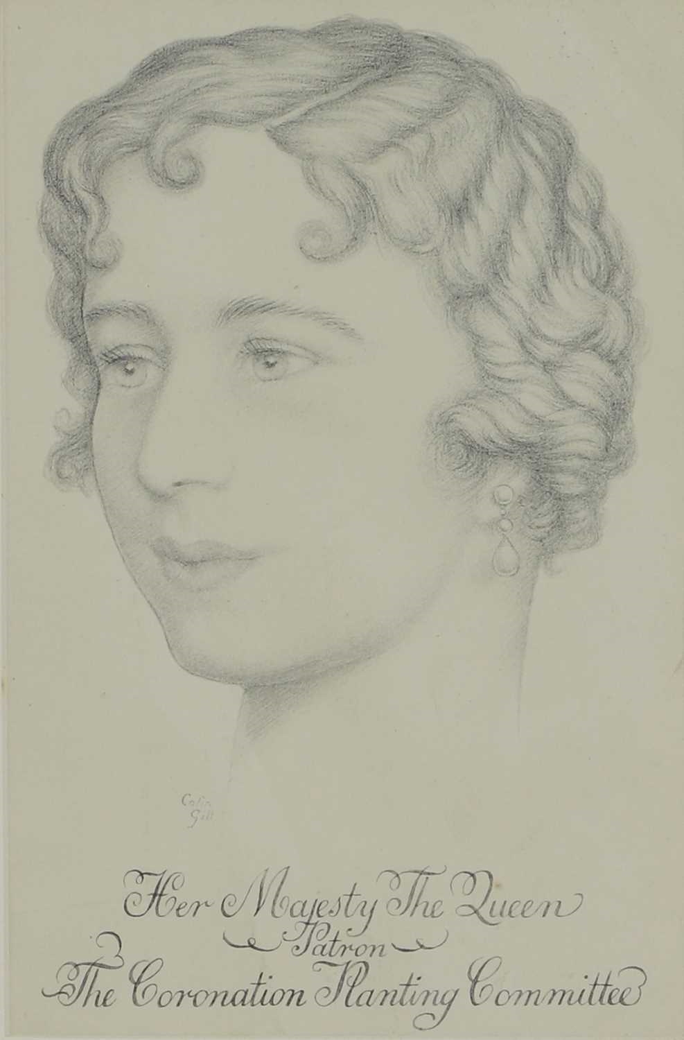 Colin Gill | Colin Gill' and inscribed 'Her Majesty The Queen/Patron ...