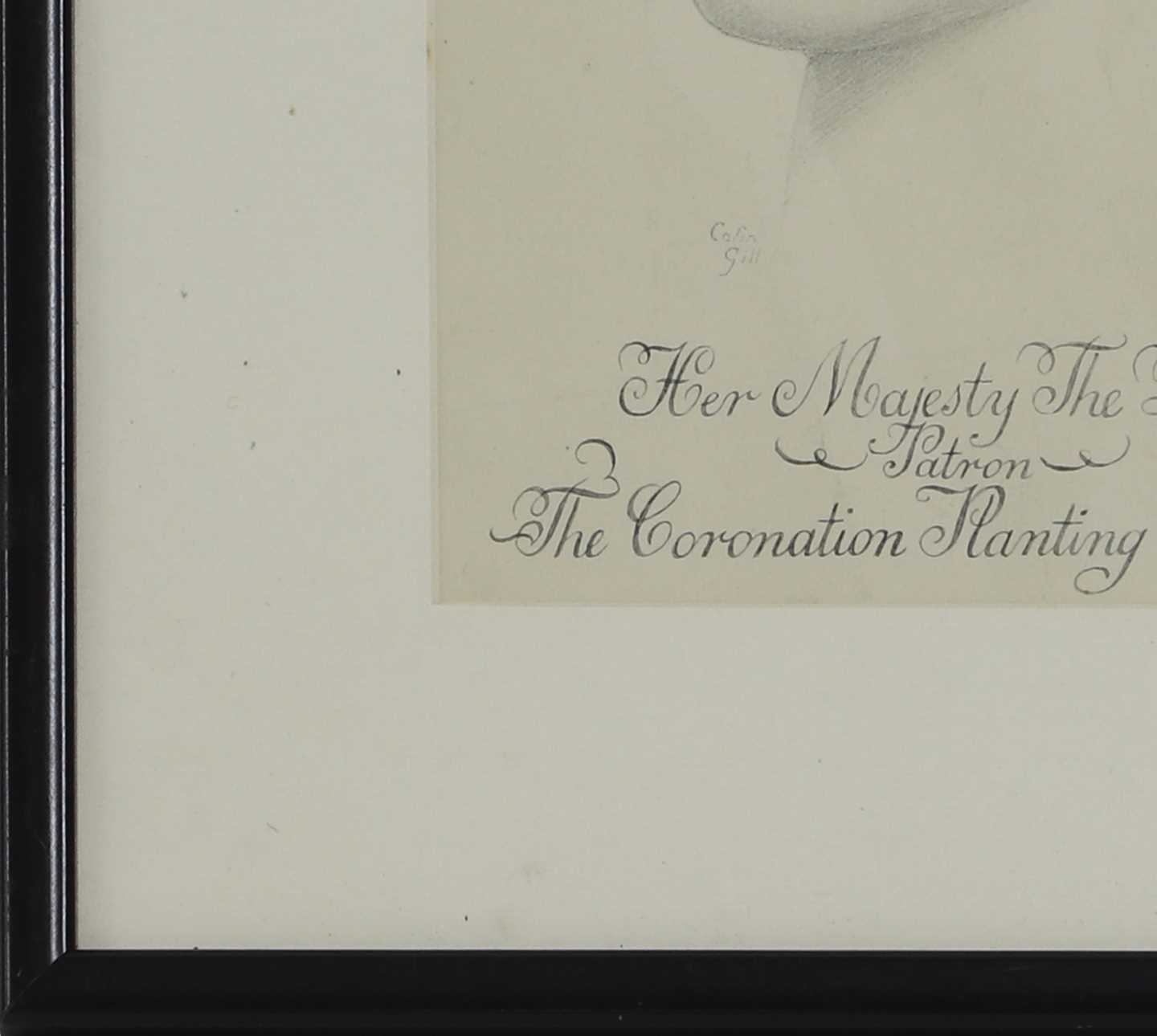Colin Gill | Colin Gill' and inscribed 'Her Majesty The Queen/Patron ...