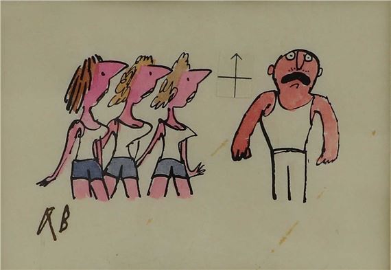 Quentin Blake | Mr Muscle | MutualArt