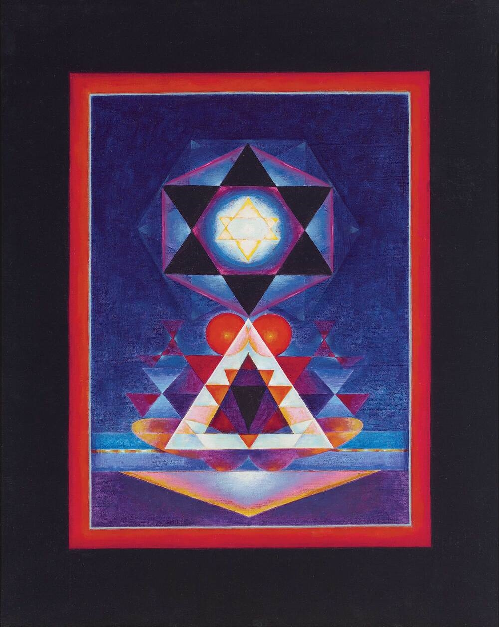 Ghulam Rasool Santosh | Untitled (1956) | MutualArt