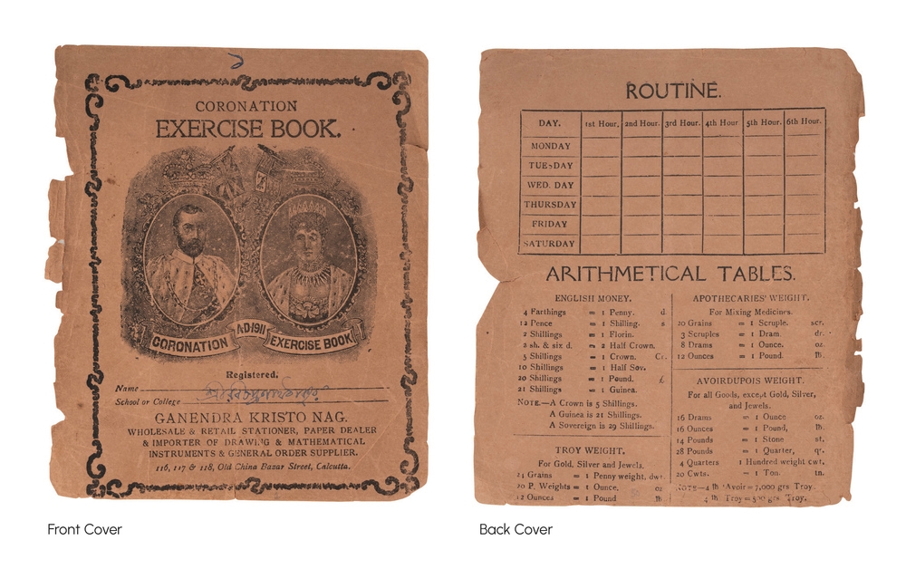 Rabindranath Tagore | Handwritten Notebook In English & Bengali (1930 ...