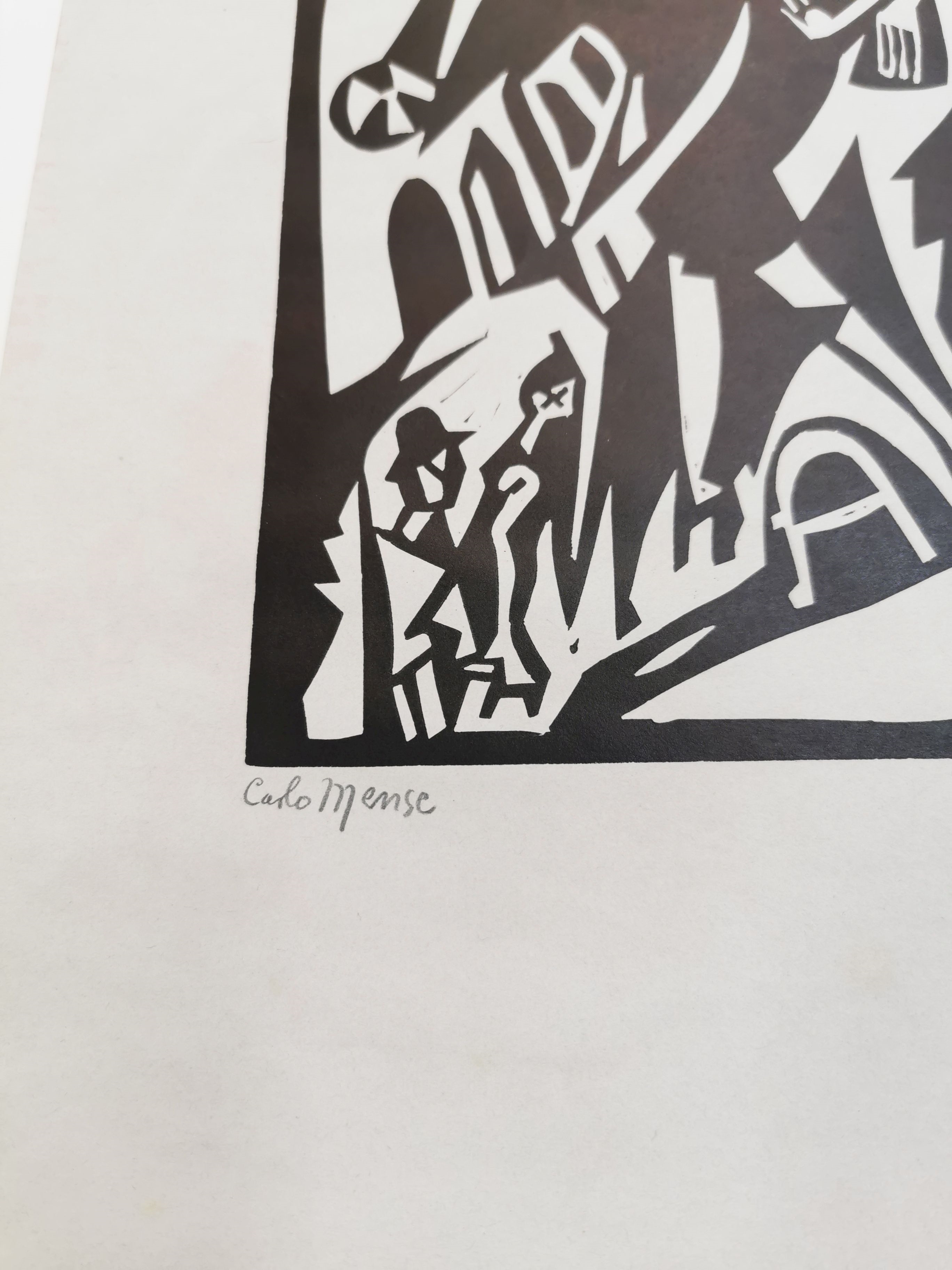 Carlo Mense | Zwei Mädchen in Brügge (1921) | MutualArt