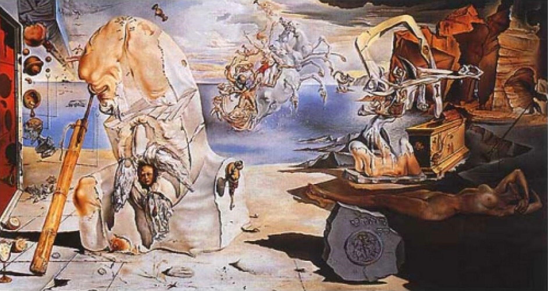 Salvador Dalí | The Apotheosis of Homer Tableau original | MutualArt