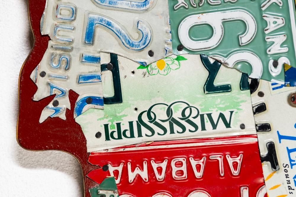 Aaron Foster | Aaron Foster Designs: USA Map #1122 (1122) | MutualArt