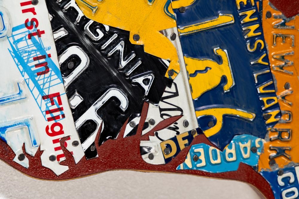 Aaron Foster | Aaron Foster Designs: USA Map #1122 (1122) | MutualArt