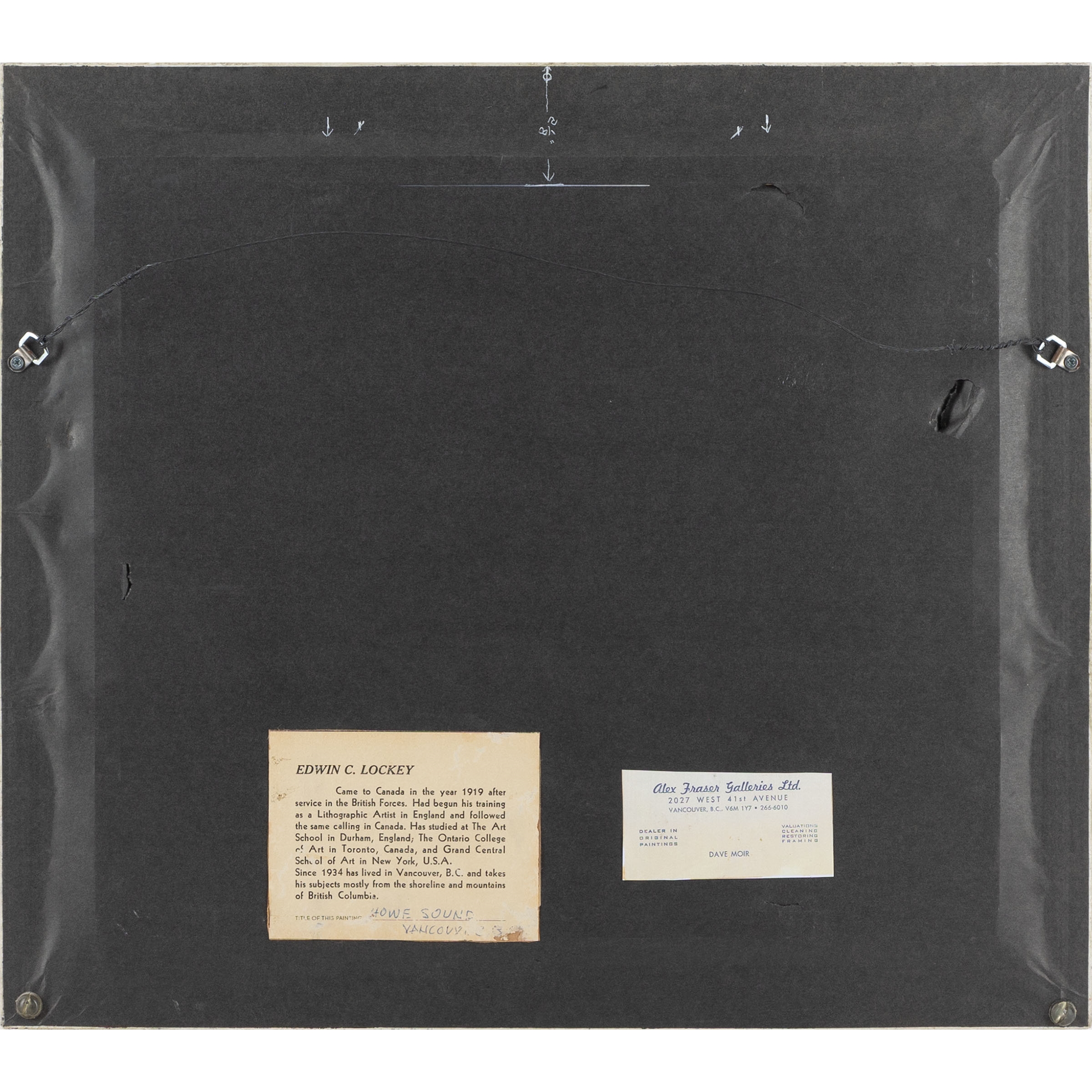 Edwin C. Lockey | HOWE SOUND, VANCOUVER | MutualArt