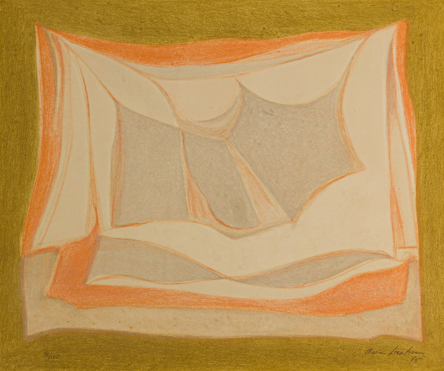 Maria Leontina | Composição (1975) | MutualArt