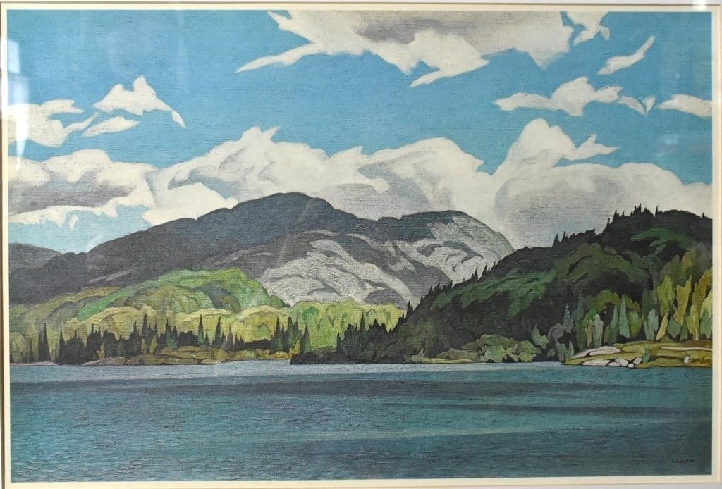 Alfred Joseph Casson | AJ CASSON STUDIO COLLECTION LITHOGRAPH PRINT ...