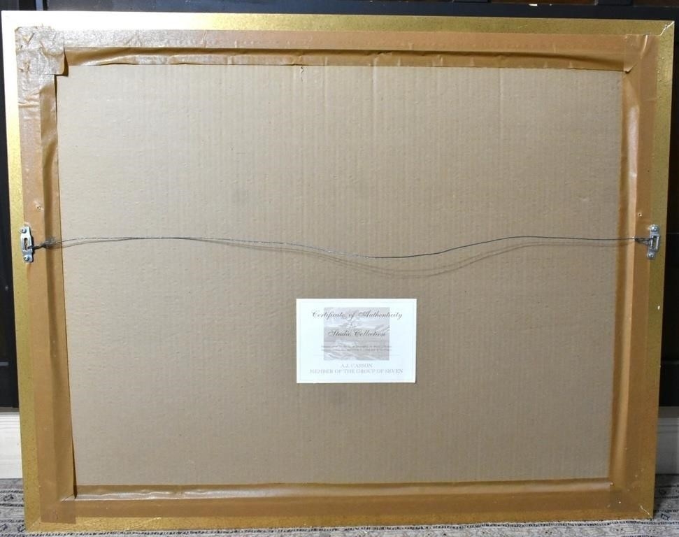 Alfred Joseph Casson | AJ CASSON STUDIO COLLECTION LITHOGRAPH PRINT ...