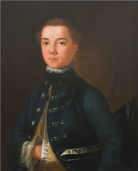 Henry Pickering | Portrait of Elizabeth Tyndall (1720-1747) | MutualArt