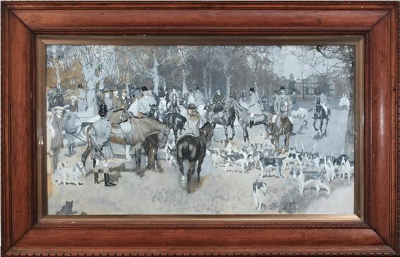 Frank Craig | The meet (1939) | MutualArt
