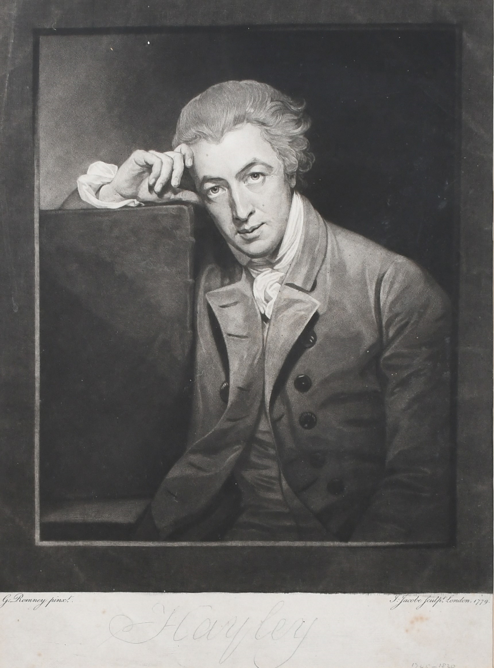 George Romney | Portrait of Henrietta Maria North (d.1796); Portrait of ...