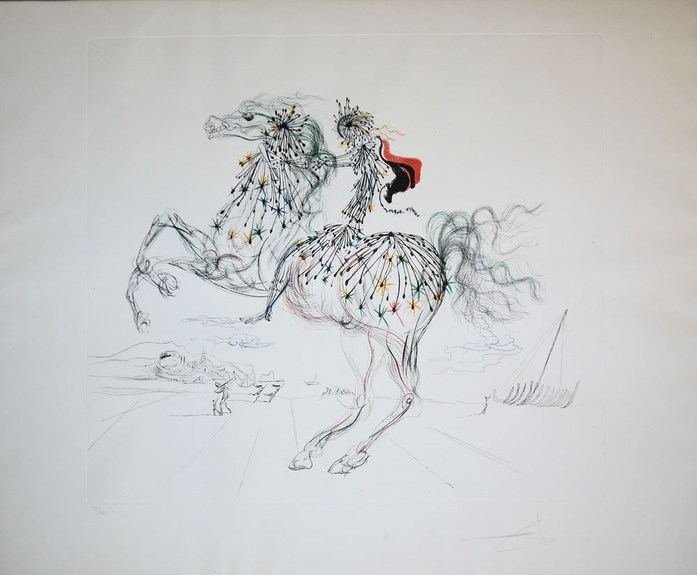Salvador Dalí | La Chevauchée | MutualArt