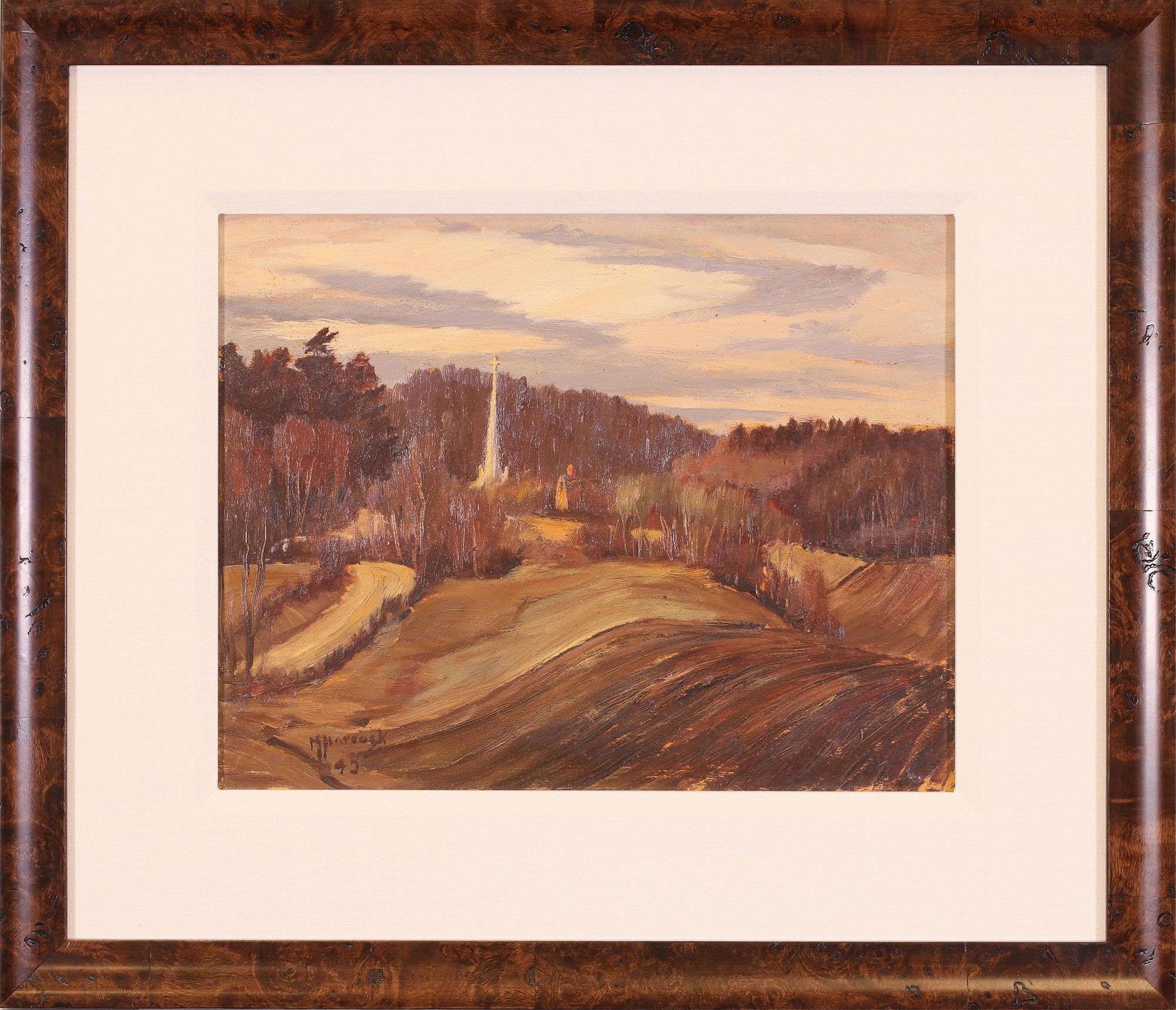 Maurice Hall Haycock | NEAR PERKINS MILLS, QUEBEC; 1945 (2024) | MutualArt