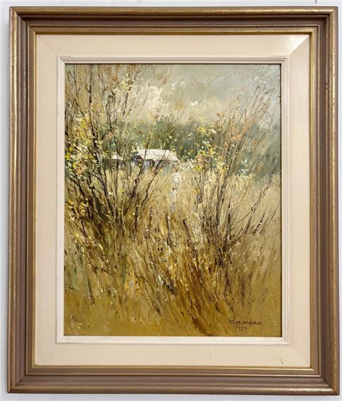 Colleen Parker | Original Colleen Parker Summer Grasses Oil on Board ...