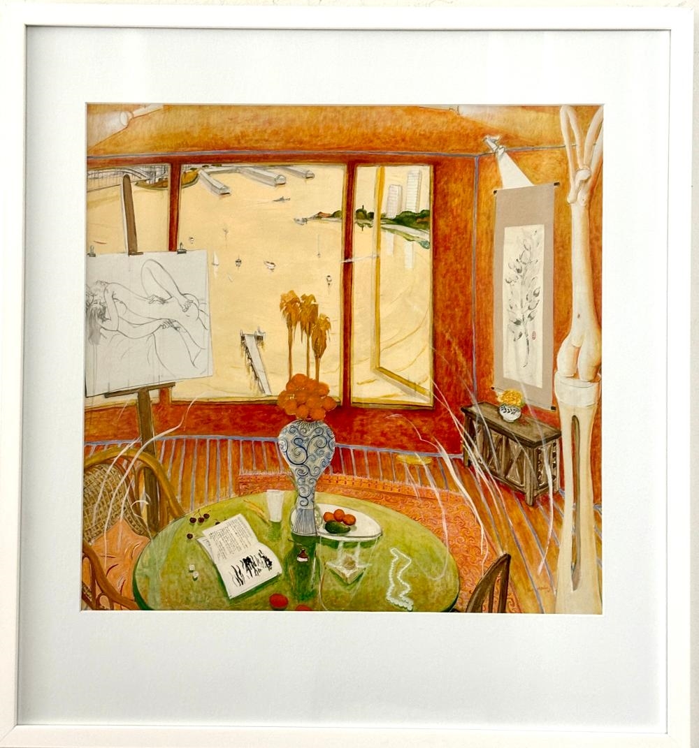 Brett Whiteley | Brett Whiteley Interior With Time Past Print of the ...