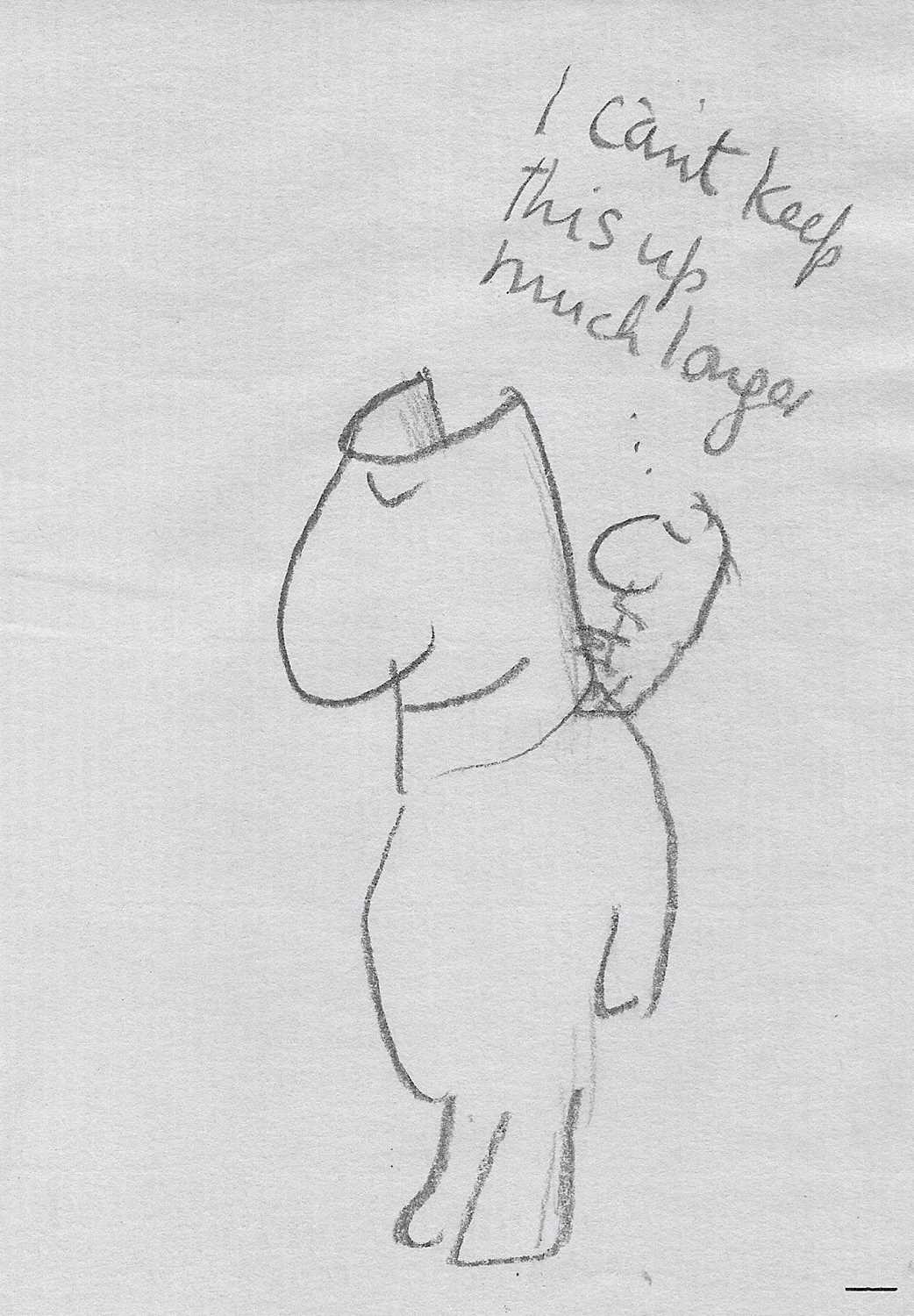 Mel Calman | I CAN'T KEEP THIS UP | MutualArt