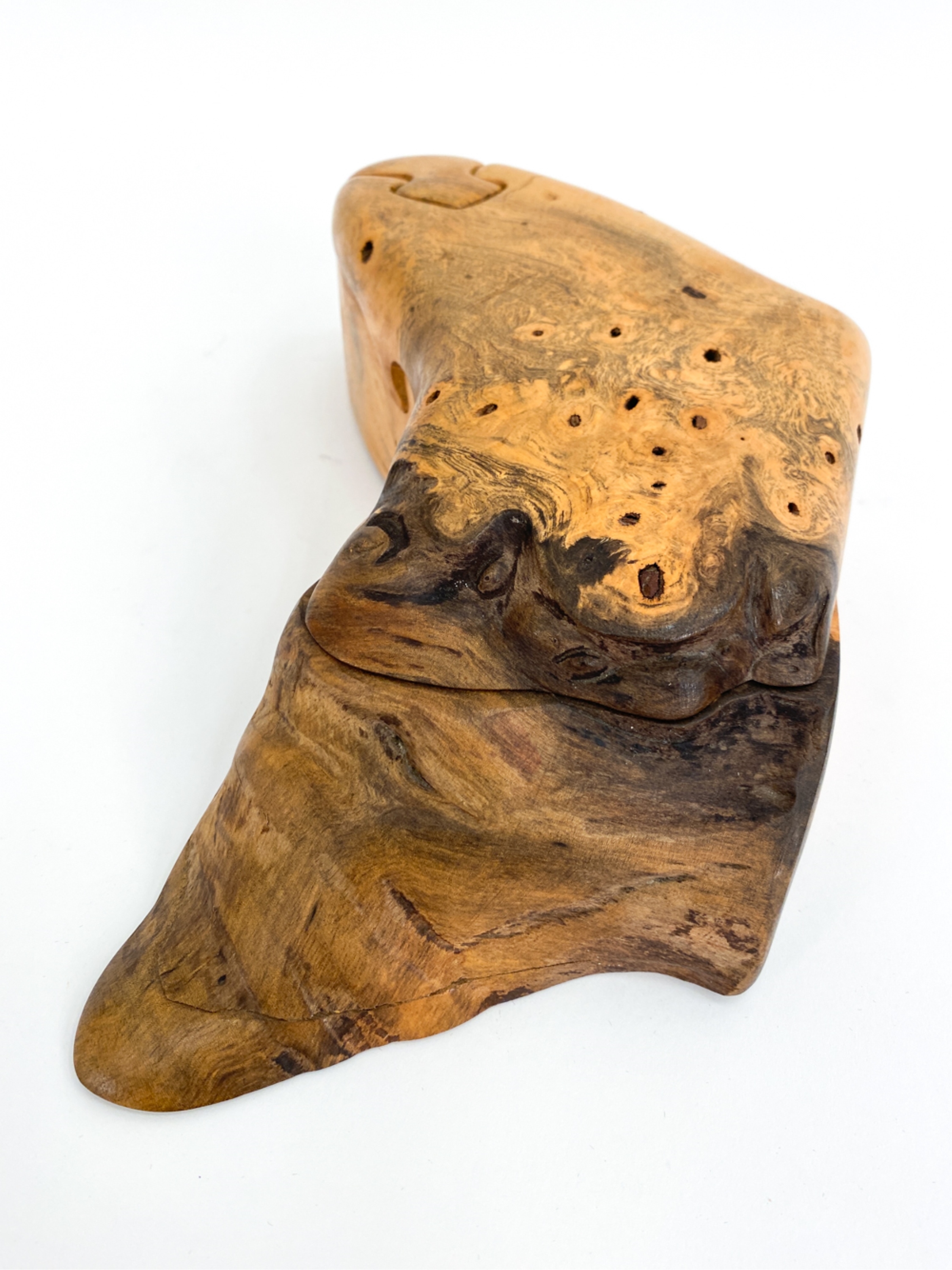 Richard Rothbard | VINTAGE RICHARD ROTHBARD BURL WOOD PUZZLE BOX ...