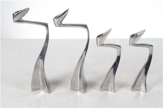Matthew Hilton | MATTHEW HILTON SCP ARCLUMIS SWAN CANDLESTICKS (1986 ...