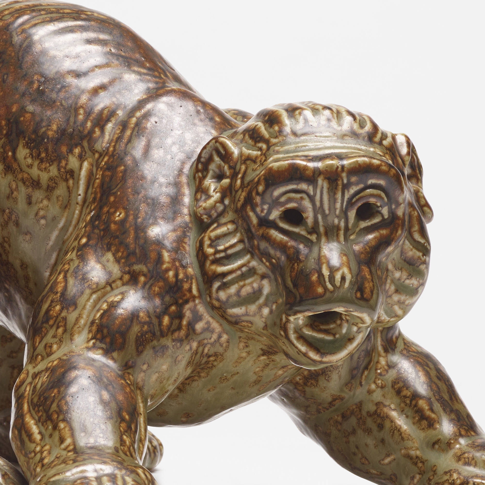 Knud Carl Edvard Kyhn | Monkey figure (Circa 1931) | MutualArt